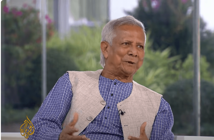 Dr. Yunus Speaks to Al Jazeera on Bangladesh's Future - Gulf Trick All About Gulf countries