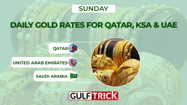 Daily Gold Rates for Qatar, KSA & UAE – Updated January 18, 2026 - Gulf ...